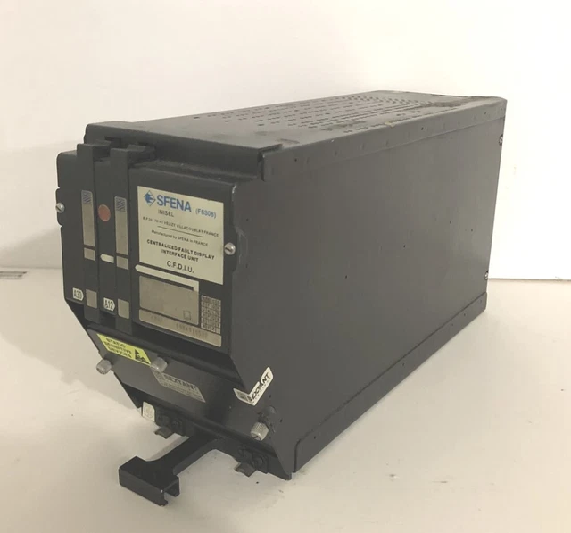 AIRBUS AIRCRAFT CENTRALIZED Fault Display Interface Unit B401ACM05 EUR ...