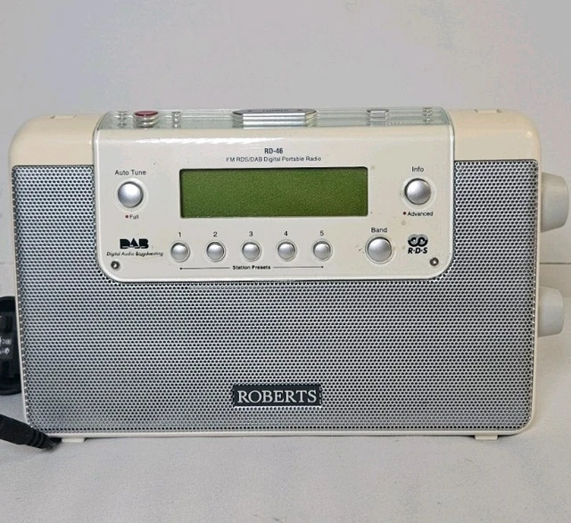 ROBERTS GEMINI 46 RD-46 DAB FM Digital Radio - Working - Vintage £21.49 ...