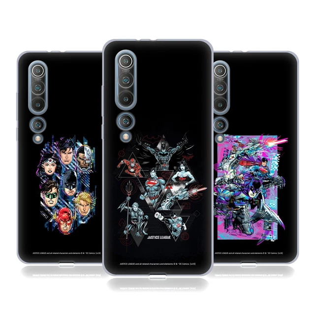 OFFICIAL JUSTICE LEAGUE Dc Comics Electric Graphics Gel Case For Xiaomi ...