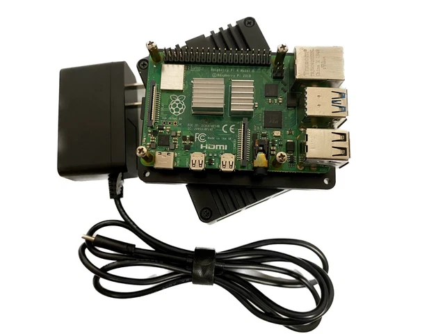 RASPBERRY PI 4 Model B, 4GB Single Board Computer with 32GB Micro SD ...