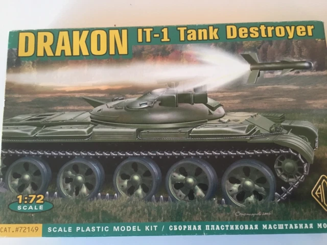 1/72 DRAKON IT-1 Tank Destroyer rare hors production EUR 14,50 ...