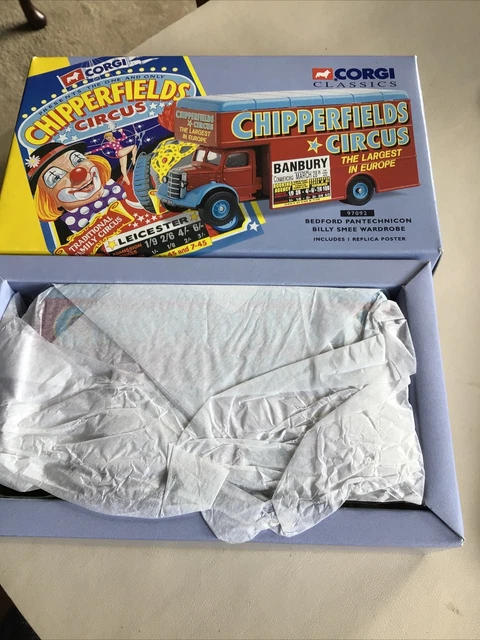 CORGI CHIPPERFIELD BEDFORD Truck(Billy Smee Wardrobe) Mint Boxed ...