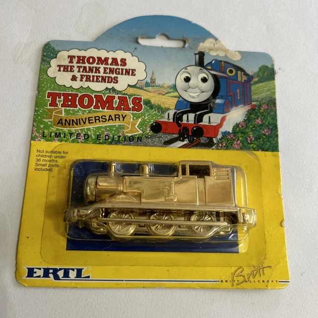 ERTL THOMAS THE Tank Engine GOLD Anniversary Limited Edition - Stored ...