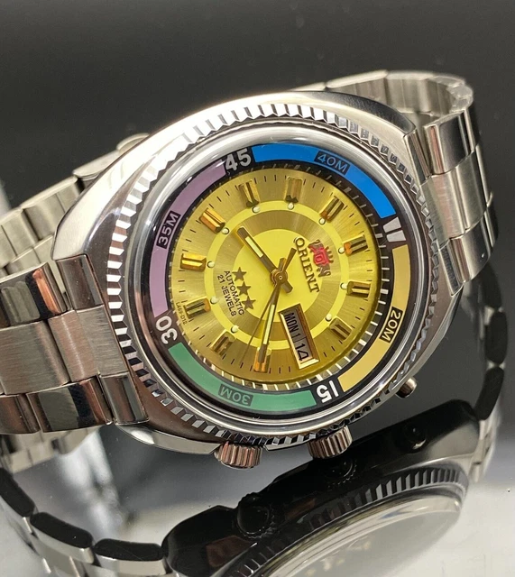 VINTAGE MENS WATCH Orient King Diver KD Automatic Japan WristWatch ...