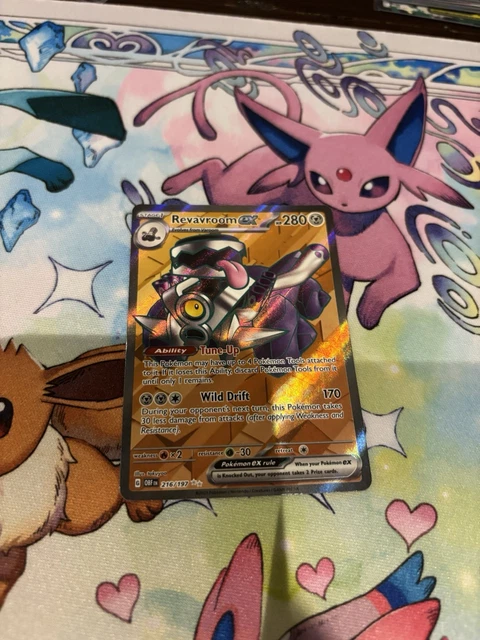 POKÉMON TCG REVAROOM EX Full Art SV03 Obsidian Flames Card 216/197 Near ...