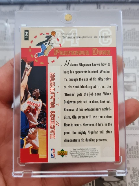 HAKEEM OLAJUWON PLAYERS club chrome rare Card/Insert Player Club $1.95 ...