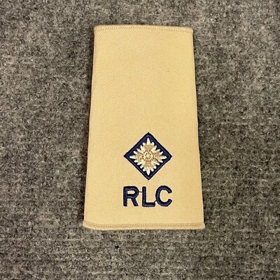 BRITISH ARMY SURPLUS Issue Royal Logistic Corps Rank Slide 2nd ...