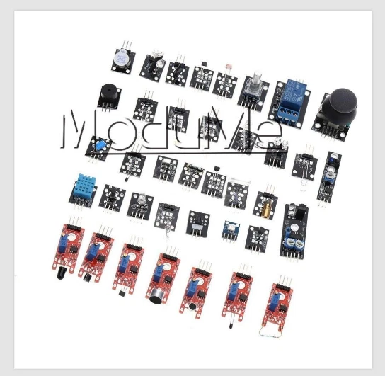 37 SENSOR ULTIMATE 37 in 1 sensor Modules Kit for Arduino MCU Education ...