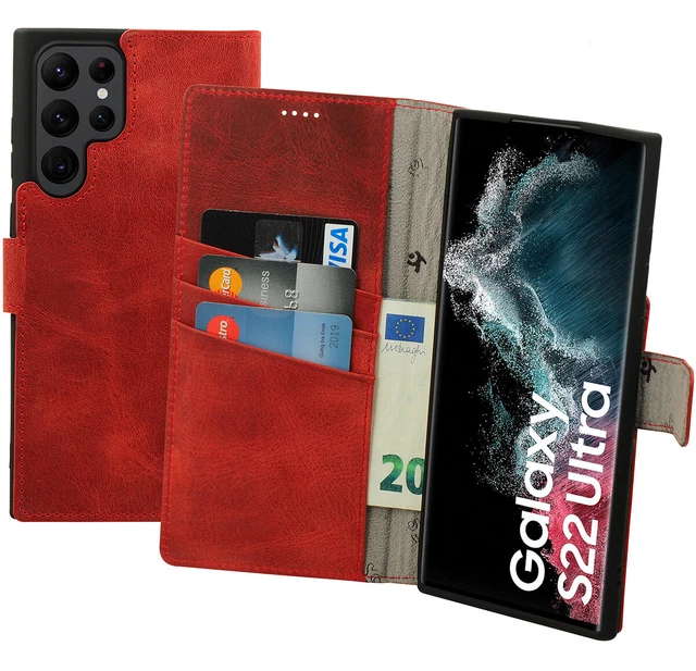 CASE FOR SAMSUNG Galaxy S22 Ultra 5G Book Case Protection Cover In ...