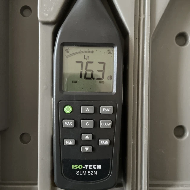 ISO-TECH SLM 52N Sound level meter £73.50 - PicClick UK