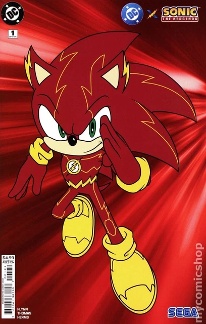 DC X SONIC the Hedgehog 1F NM 2025 Stock Image £4.55 - PicClick UK