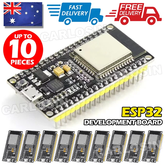 ESP-32 ESP32S DEVELOPMENT Board 2.4GHz WiFi+Bluetooth Antenna Module AU ...