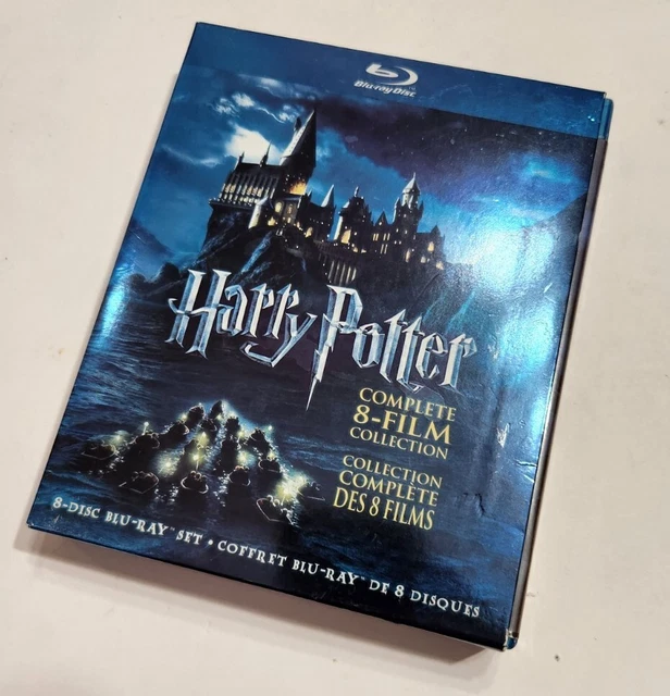 HARRY POTTER 8-FILM Collection Blu-Ray Dvd Complete Working All Movies ...