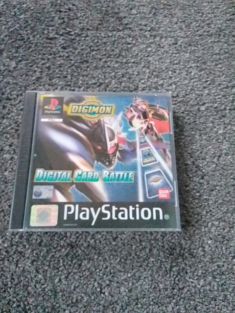 DIGIMON DIGITAL CARD BATTLE - COMPLETE Playstation 1 SONY PS1 ...
