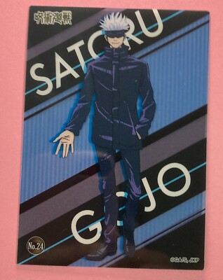 JUJUTSU KAISEN CLEAR Card Collection Satoru Gojo No.24 Japanese Anime ...