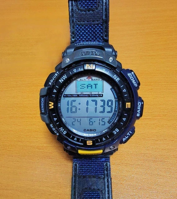 CASIO PRO TREK PAG-40 testato funzionante EUR 186,27 - PicClick IT