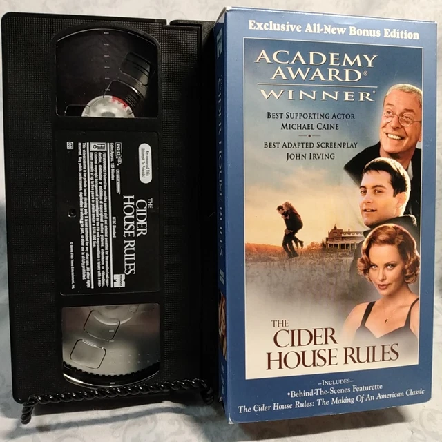 THE CIDER HOUSE Rules Vhs Tape 1999 Lasse Hallstrom Bonus Edition £4.77 ...