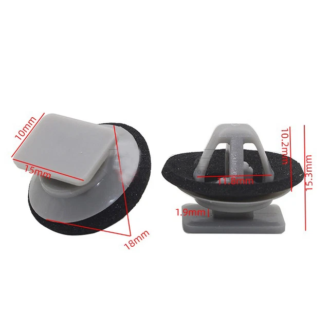 10 PCS CAR Wheel Arch Trim Rocker Moulding Retainer Clips for Mazda CX ...