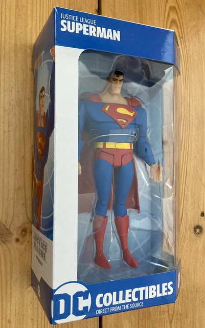 SUPERMAN JUSTICE LEAGUE Animated Collectible Figure DC Direct BNIB £175 ...