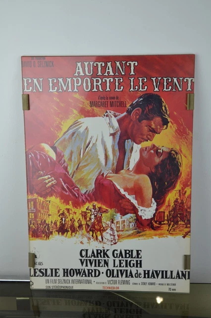 AUTANT EN EMPORTE LE VENT affiche de cinéma original de 1967 EUR 75,00 - PicClick FR