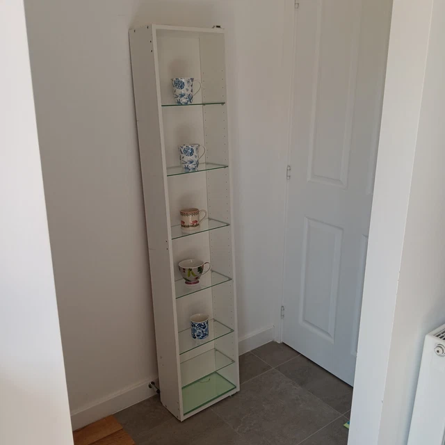 IKEA WALL MOUNTED Display Cabinet with Glass Door £30.50 - PicClick UK