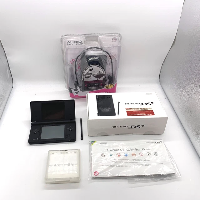 NINTENDO DSI CONSOLE BLACK BOXED DS SYSTEM FULLY TESTED WORKING EUR 63 ...