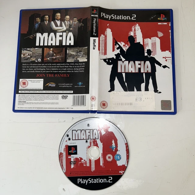 MAFIA PS2 GAME Crime Family Mobster Italian New York Sony PlayStation 2 ...