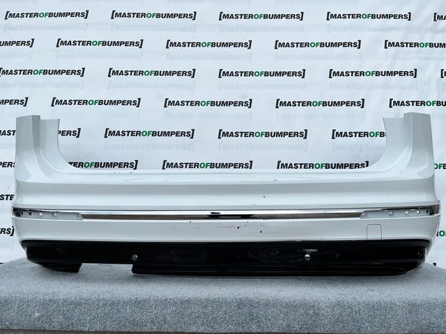Vw Tiguan R Line Mk2 2016 2019 Rear Bumper In White 6 Pdc Genuine [v336