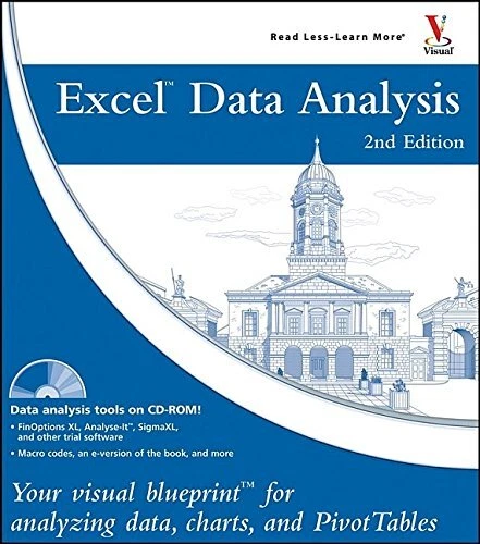 Excel Data Analysis Your Visual Blueprint For Analyzing Data Charts