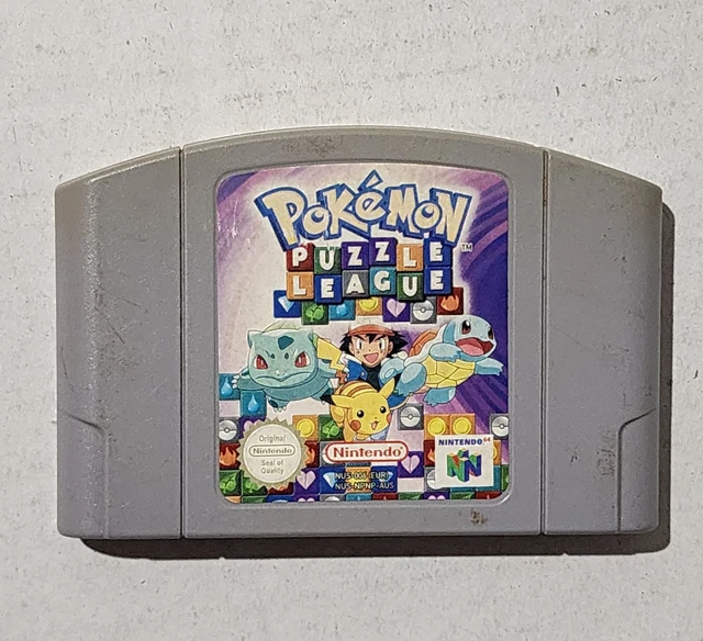 POKEMON PUZZLE LEAGUE - N64 PAL Cartridge - Tested & Working $63.96 ...