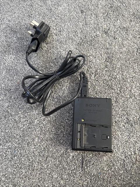 SONY BATTERY CHARGER Model No: BC-VM10 & Power Cable £9.00 - PicClick UK
