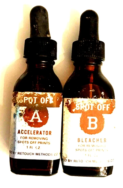 SPOT-OFF PHOTO PRINT and Negative Retouching Liquid Accelerator and ...