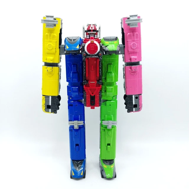 SENTAI POWER RANGERS ToQger DX ToQ-OH Ressha Train Megazord Bandai ...
