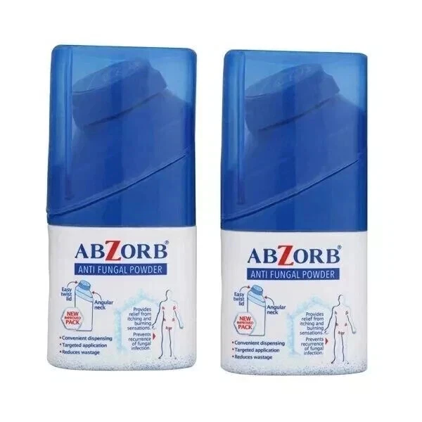 ABZORB ANTIFUNGAL DUSTING Powder Skin Irritation, Redness, Itching 50g ...
