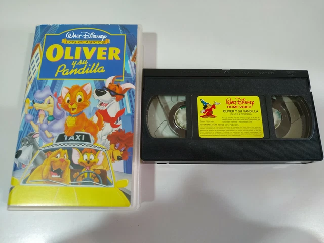 OLIVER ET SA Bande Les Classiques De Walt Disney - VHS Cinta Tape ...