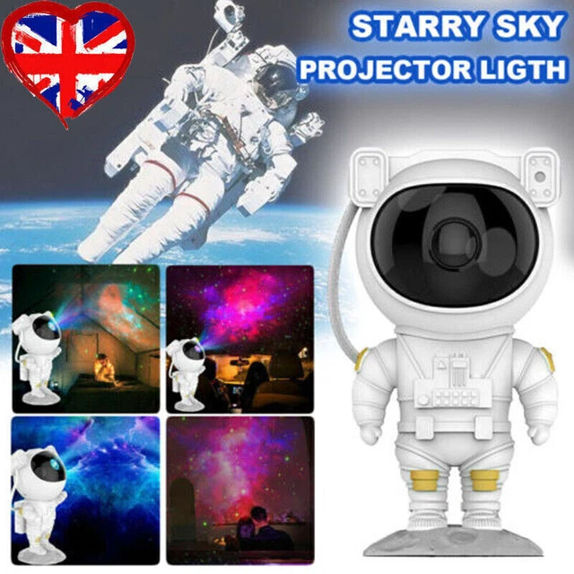 ASTRONAUT PROJECTOR LED Galaxy Lamp Starry Sky Night Lights Space Xmas ...