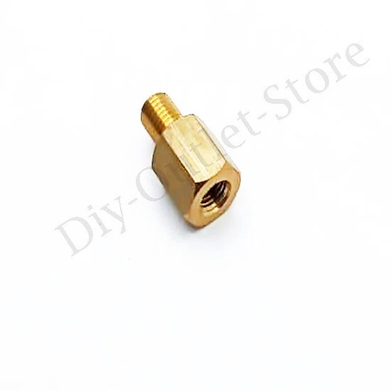 M8X1 STECKER AUF 1/16"NPT Buchse Reduzierstück Öldruckmesser Adapter Messing Sumpfstecker EUR 18 ...