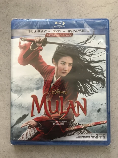 DISNEY MULAN (BLU-RAY + DVD + Digital, Bilingual) $13.95 - PicClick CA