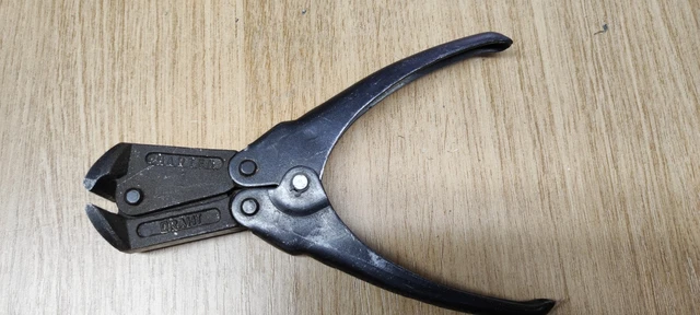 ALTE ZANGE HARTEN DRAHT 180 Drahtschneider Beisszange Grom-Van EUR 23 ...