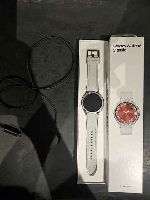 SAMSUNG GALAXY WATCH6 Classic SM-R950 43mm Stainless Steel Case with ...