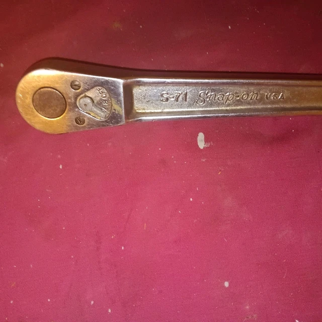 VINTAGE SNAP ON 1/2" Dr Ratchet SV-71 Works Well £30.45 - PicClick UK