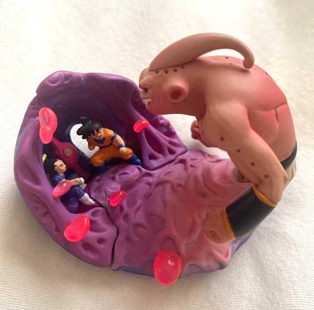 DRAGON BALL CAPSULE Vegeta Goku Majin Buu inside the body Figure Dracap ...