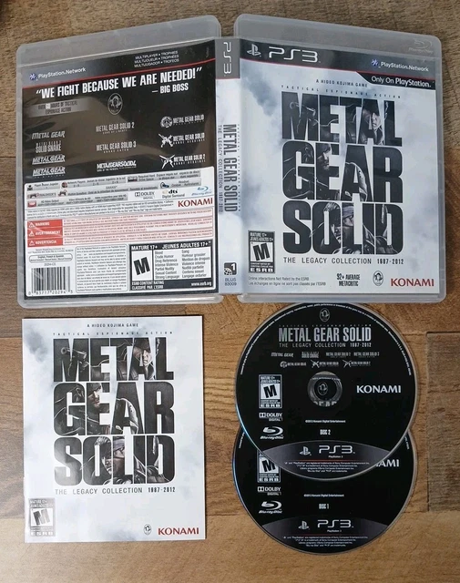 METAL GEAR SOLID: The Legacy Collection (Sony PlayStation 3 PS3, 2013 ...