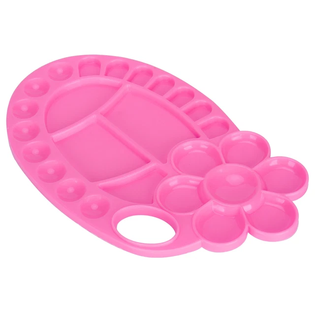 PAINT TRAY PALETTES Small Paint Supplies Light For Watercolor Propylene ...