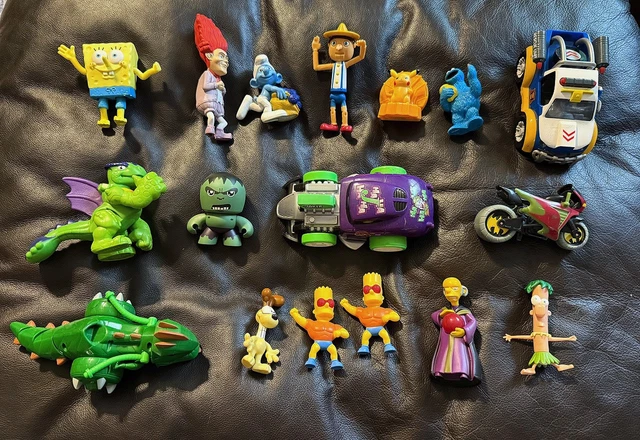 LOT OF 16 Vintage & Modern Action Figures - Mixed Brands - Rare ...
