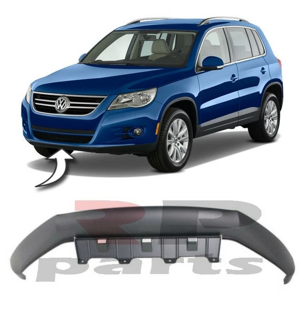 FOR VOLKSWAGEN TIGUAN 07-11 New Front Bumper Lower Spoiler Black ...