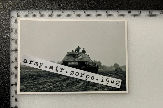 WW2 REPRO PHOTO Foto Wehrmacht Jadgpanzer Panzerjäger Tiger Ferdinand ...