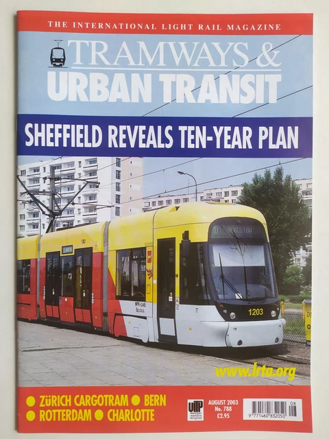TRAMWAYS & URBAN Transit International Light Rail Magazine No. 788 ...