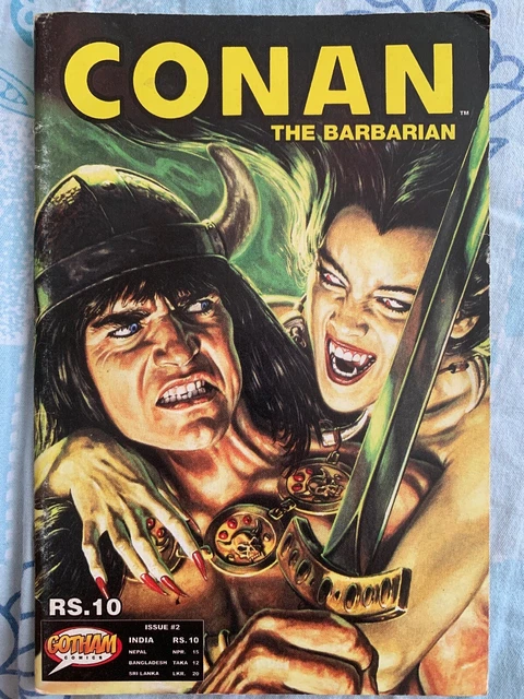 GOTHAM COMICS CONAN The Barbarian #2 (Indian Edition - 2002) $15.00 ...