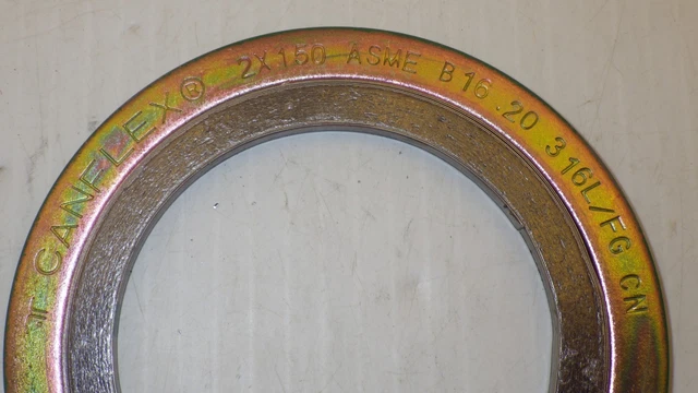 CANFLEX 2& 150 Spiralwunddichtung Asme B16.20, 316L/Fg Cn, Nnb EUR 19 ...